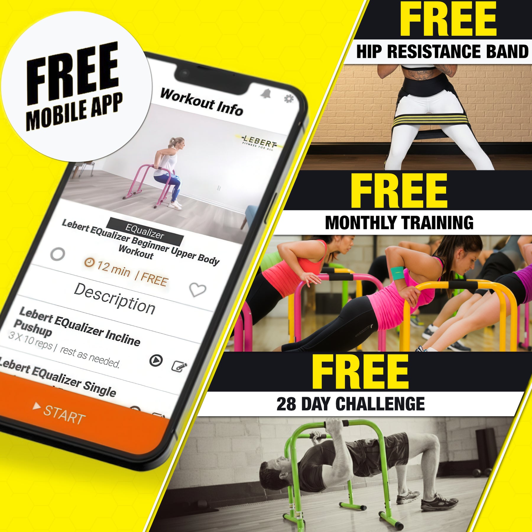 Lebert EQualizer Total Body Strengthener | Lebert Fitness